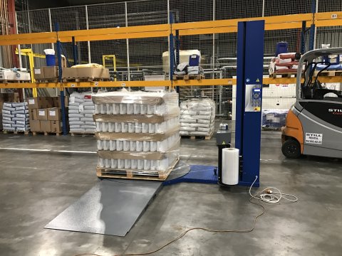 Base draaiplateau-wikkelmachine - Eeden Verpakkingsmachines